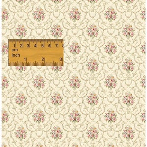 1/6 1/12 1/24 1/48 Dollhouse Matte Pink Green Blue Floral Bouquet ...