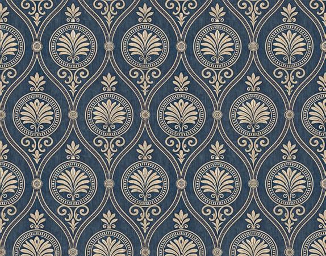 1/6 1/12 1/24 Dollhouse Elegant Vintage Beige Floral Medallion Pattern ...