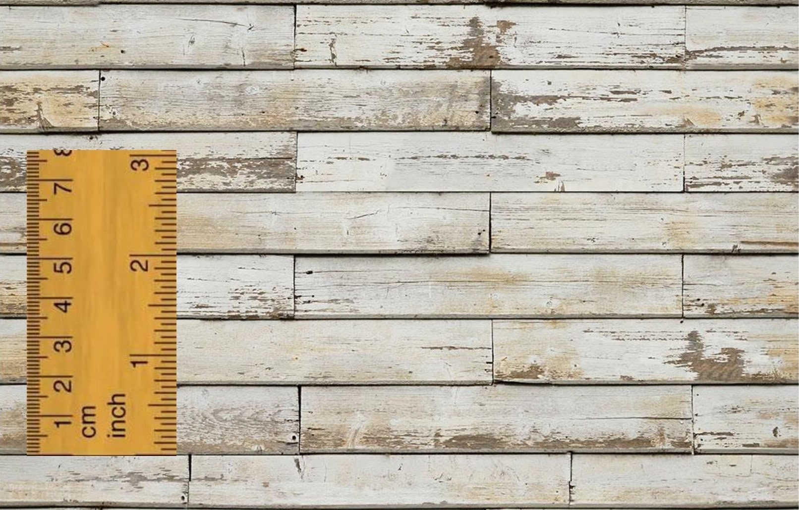 1/6 1/12 1/24 Dollhouse Old Dirty Damaged White Exterior Wall Wood ...