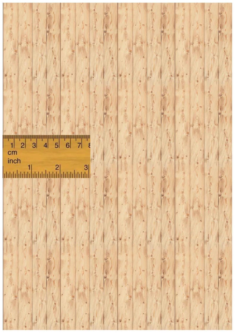 Natural Plank Digital Printable | Wooden Flooring PDF | Unpainted Wood ...