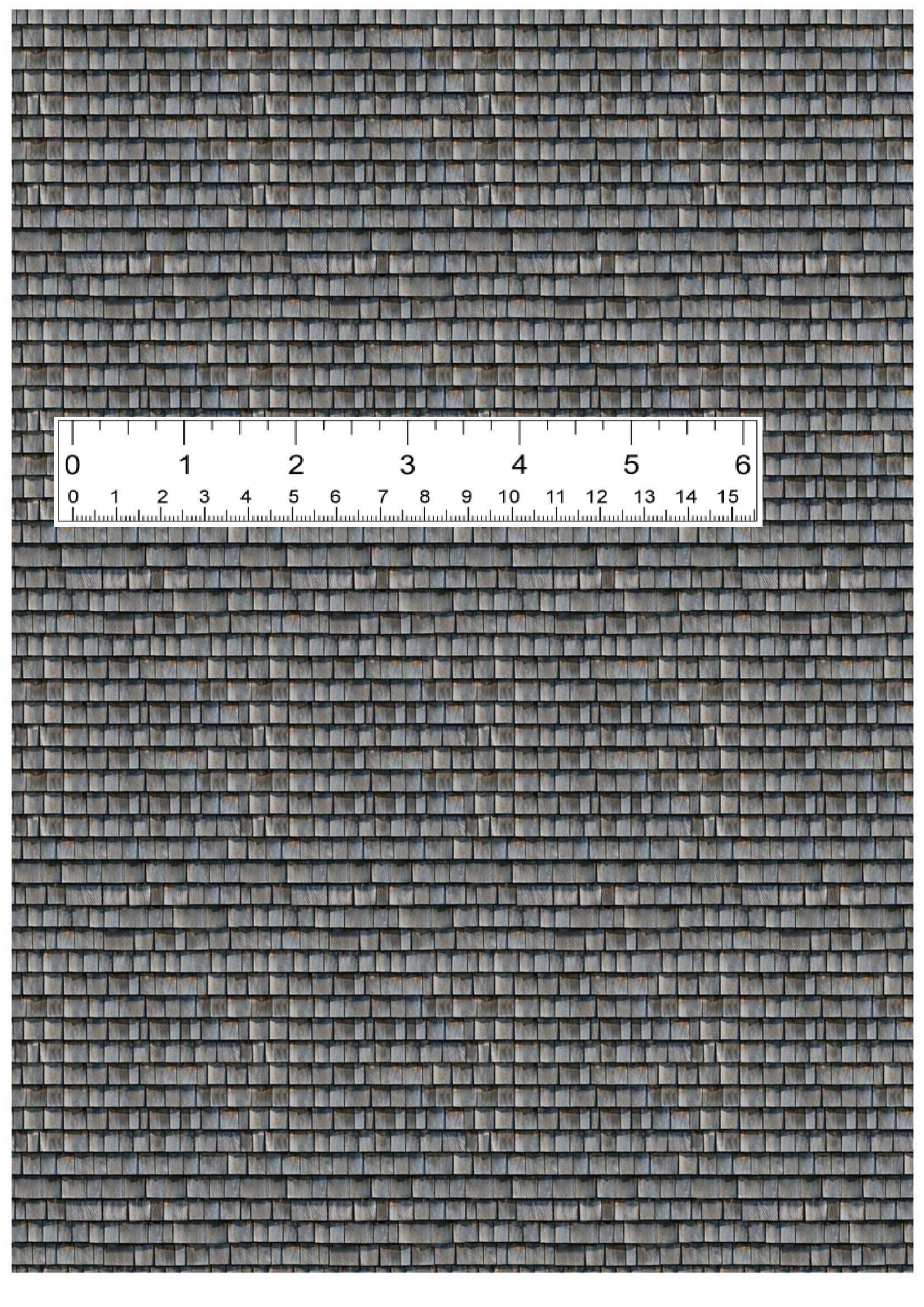 1/12 1/24 1/48 Scale Old Cedar Shake Shingles Seamless - DIGITAL ...