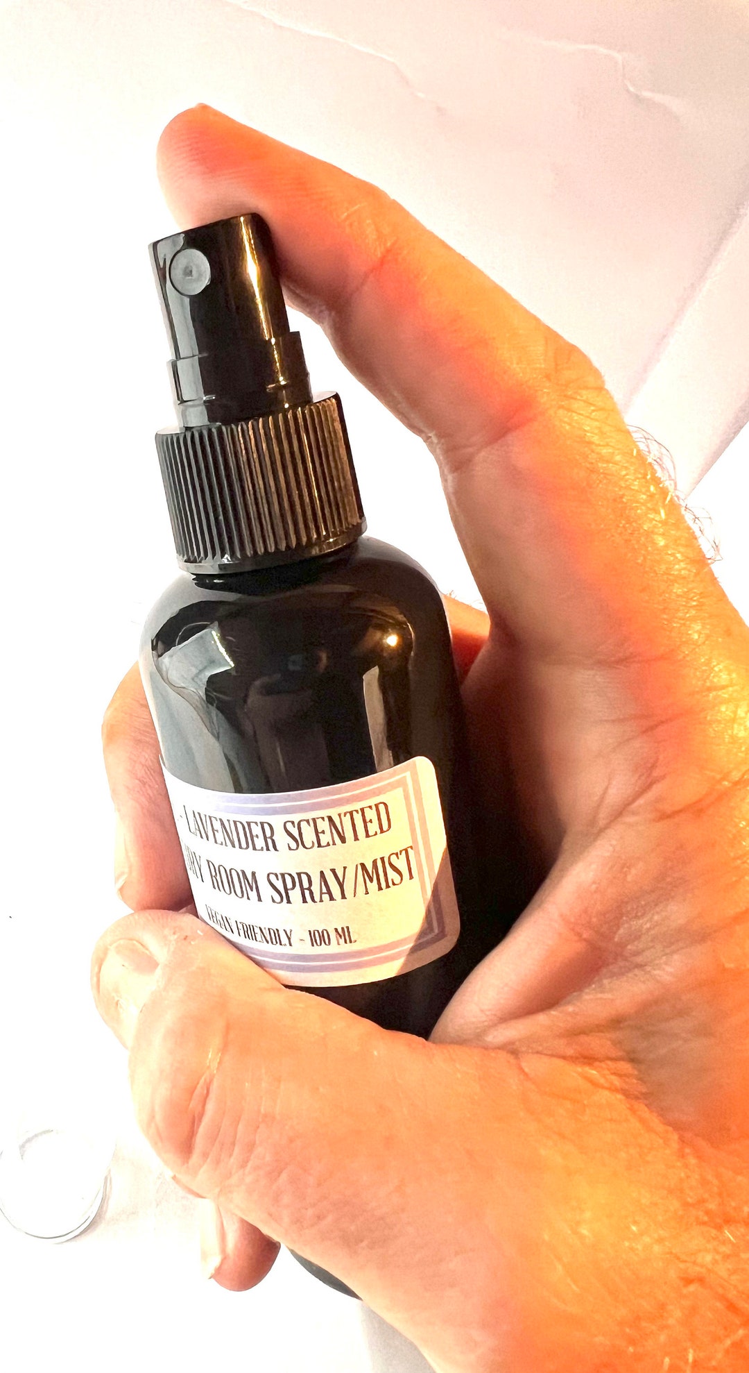 Handmade BFC Lavender Scented Luxury Room Spray 100ML Black - Etsy