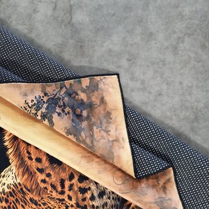 Exotic Animal Skin Fractal Pattern Rug, Animal Skin Illusion Rug ...