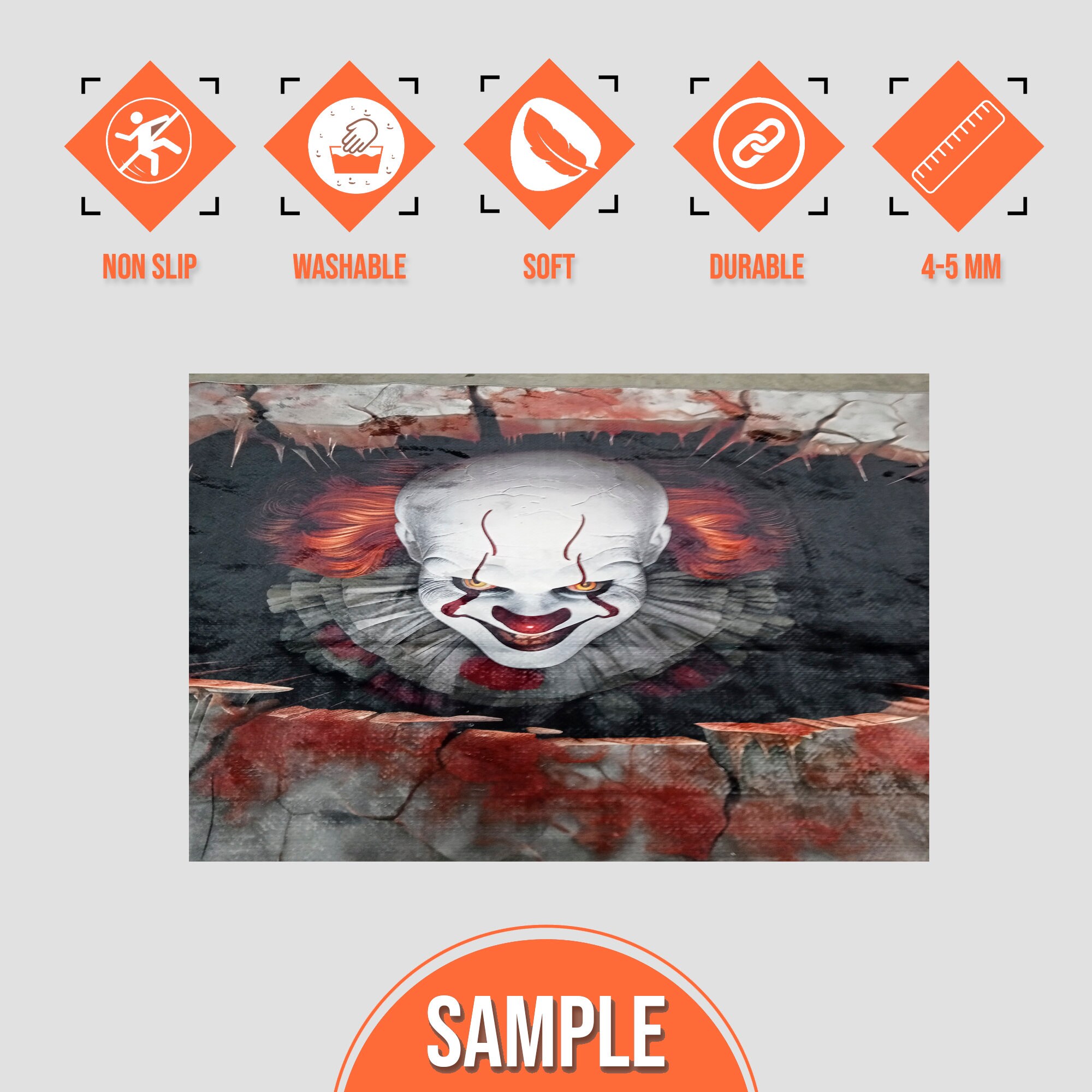 3D Scary Vortex Rug Illusion Rug Halloween Rug Vortex Rug - Etsy