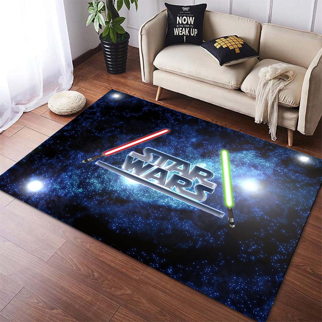 Star Wars Lightsaber Rug, Lightsaber Rug, Star Wars Rug, Star Wars Rug ...