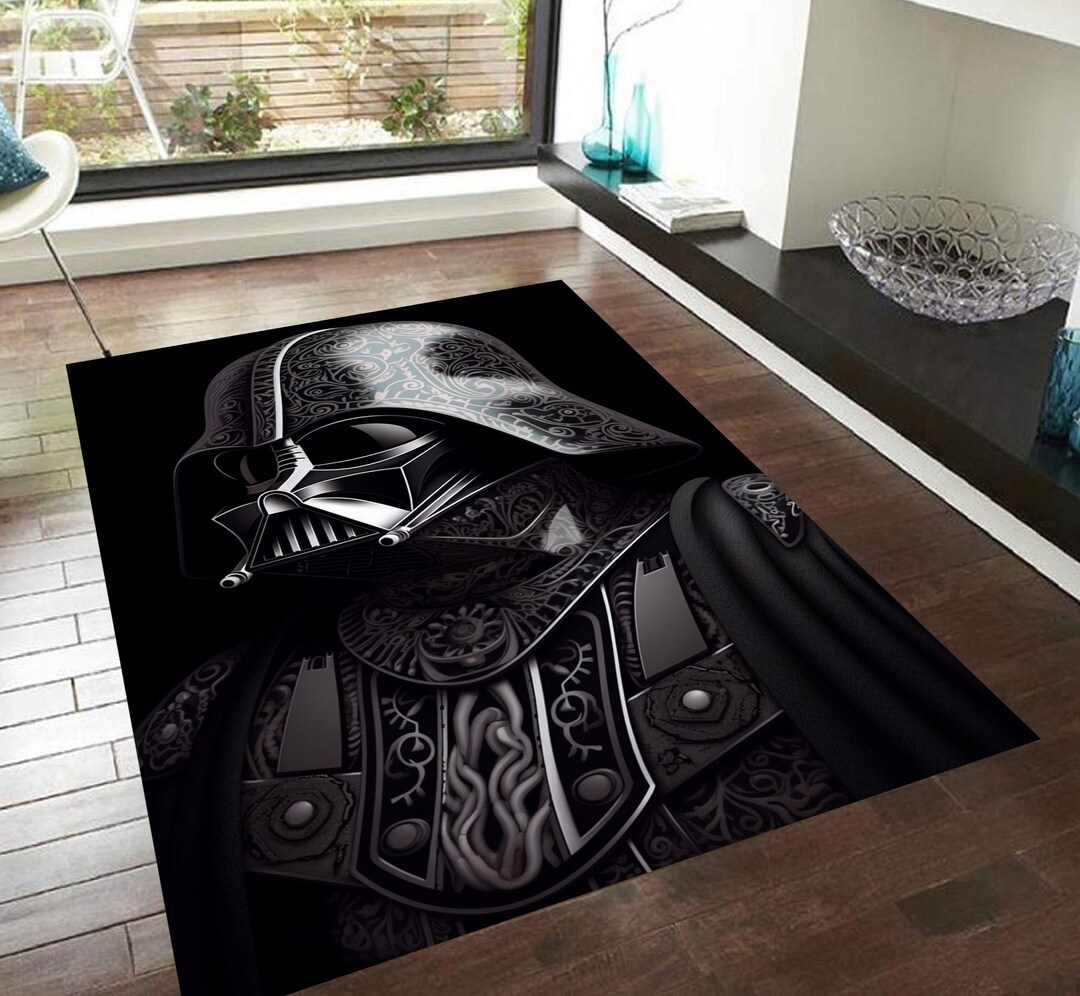 Darth Vader in Special Suit Rug Darth Vader Rug Star Wars - Etsy