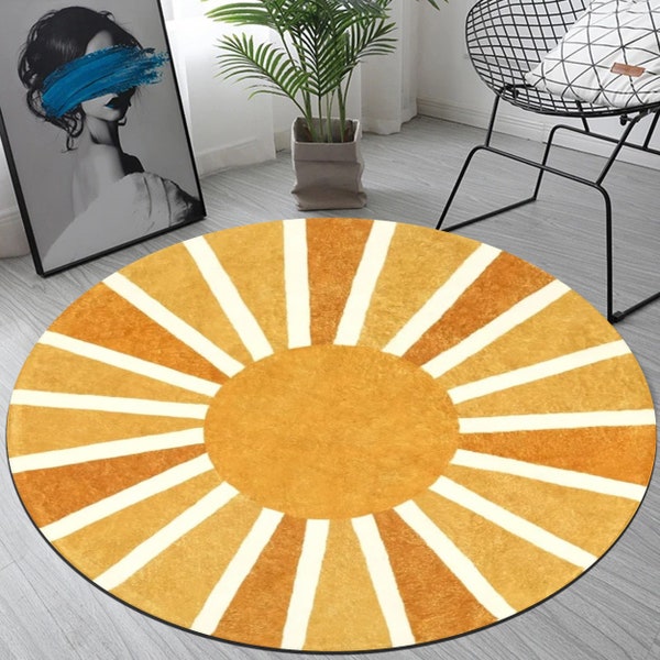 Sun Rug - Etsy