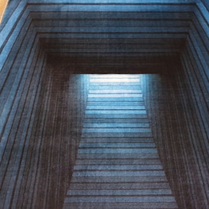 Optical Illusion Stairs Rug, Stairs Illusion Rug, Stairs Vortex Rug, 3D ...