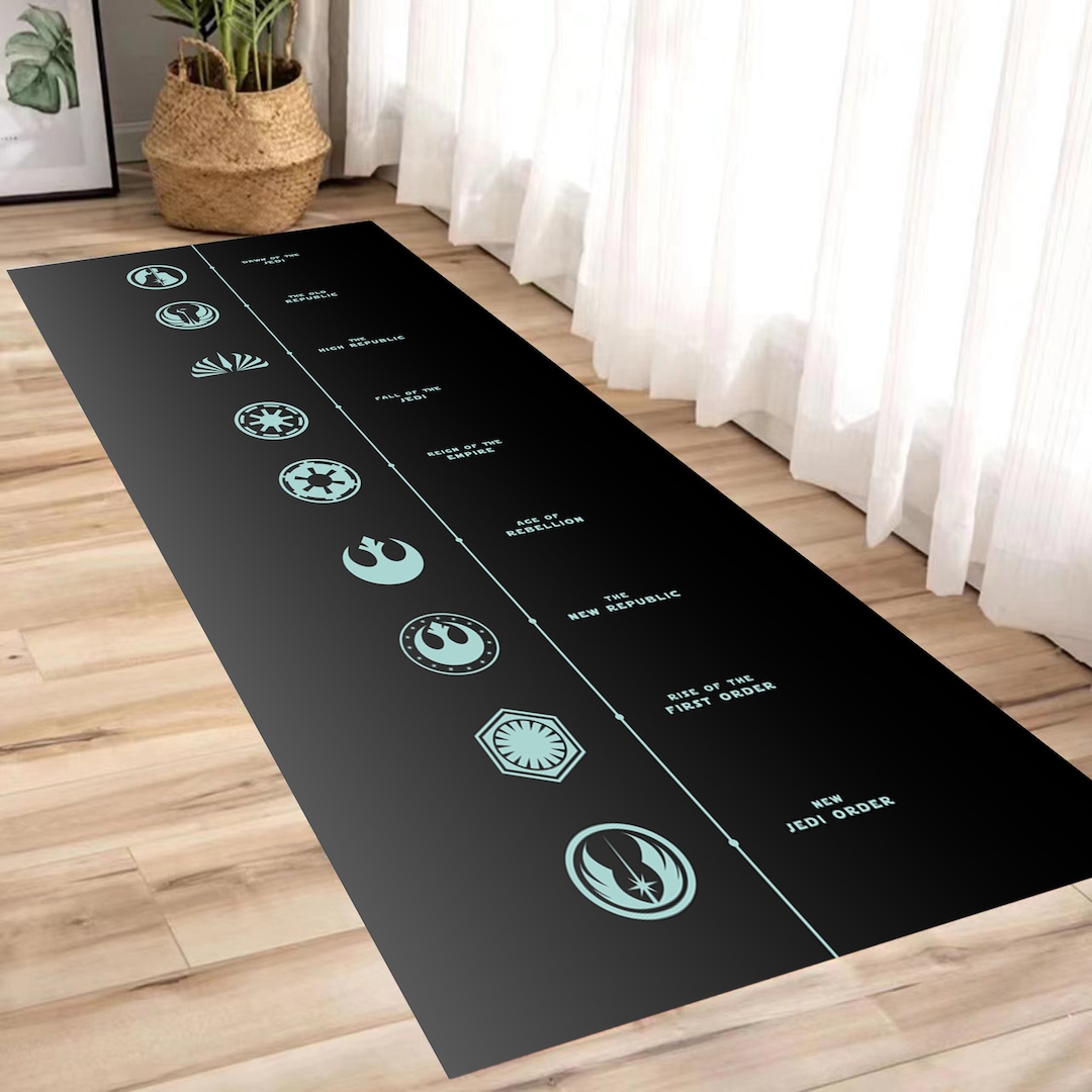 Star Wars Timeline Runner, Star Wars Runner, Star Wars Rug, Star Wars ...