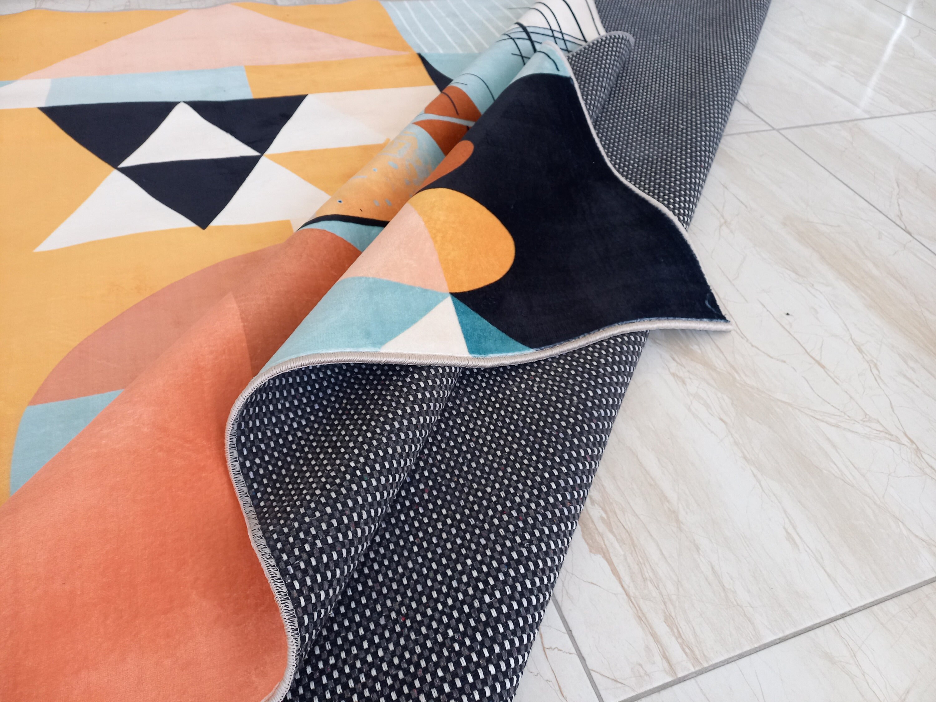 Mid Century Modern Rug AI Generated Mid Century Rug Mid - Etsy