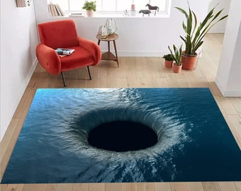 Optical Illusion Rugoptical Illusionvortex Rug 3D Vortex - Etsy