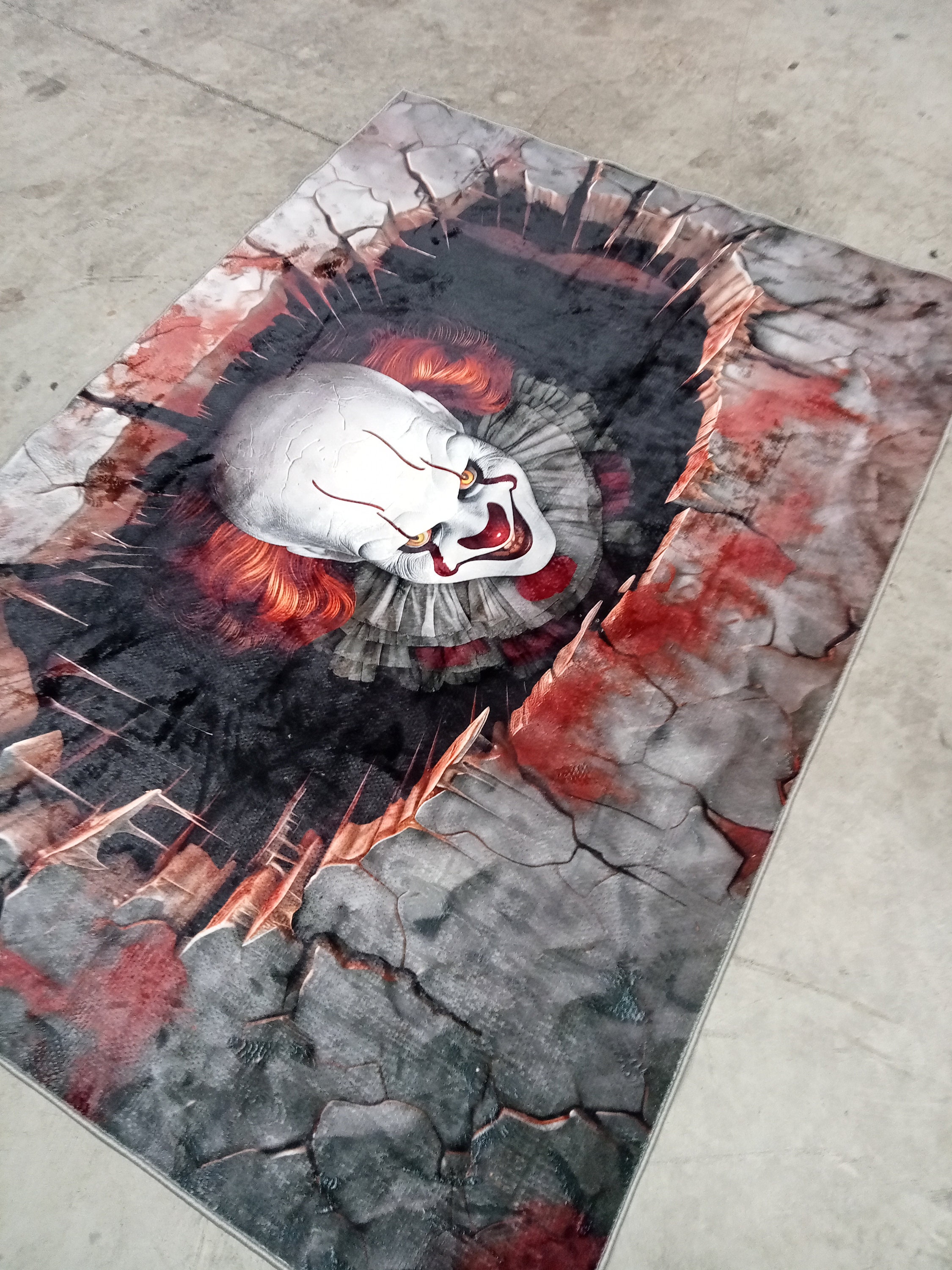 3D Scary Vortex Rug Illusion Rug Halloween Rug Vortex Rug - Etsy