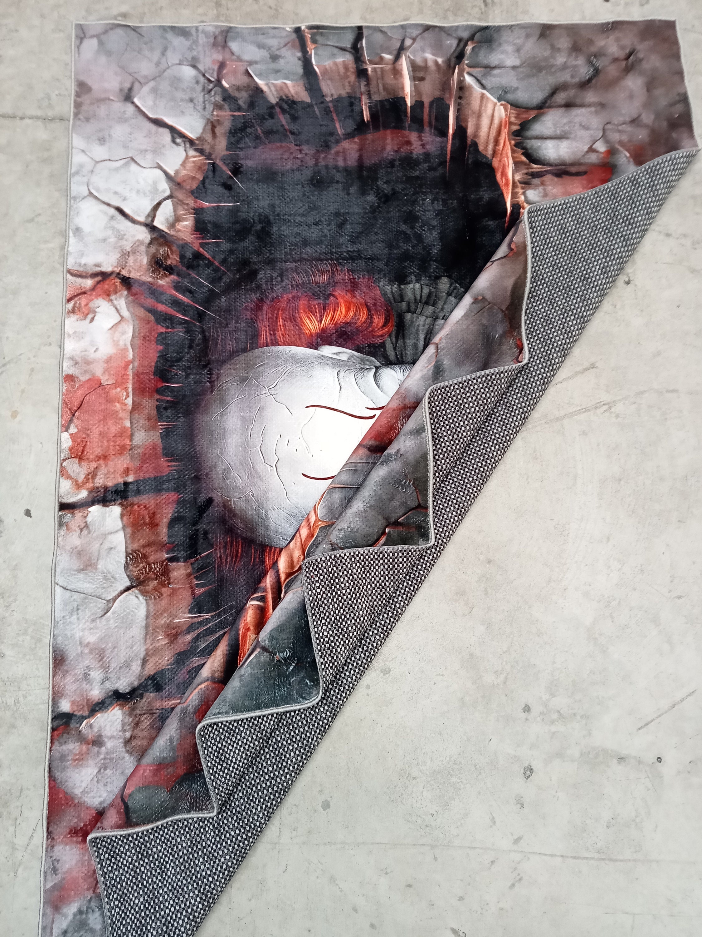 3D Scary Vortex Rug Illusion Rug Halloween Rug Vortex Rug - Etsy