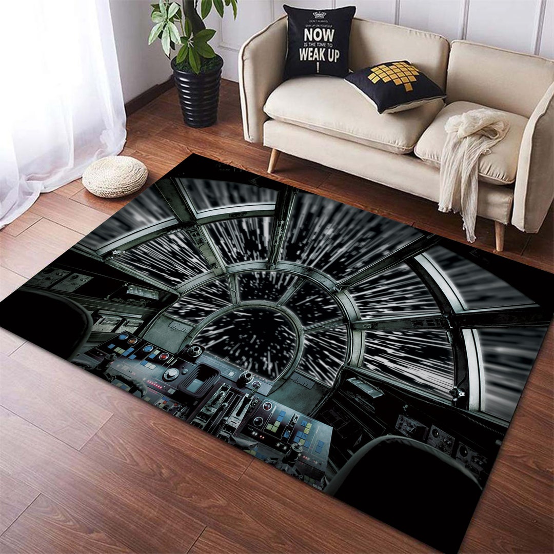 Falcon Cockpit Rug, Star Wars Millennium Falcon Cockpit Rug, Star Wars ...