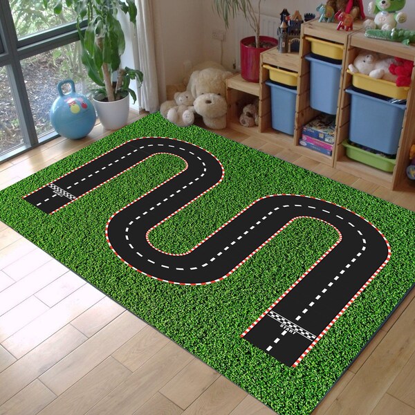 Car Road Rug - Etsy