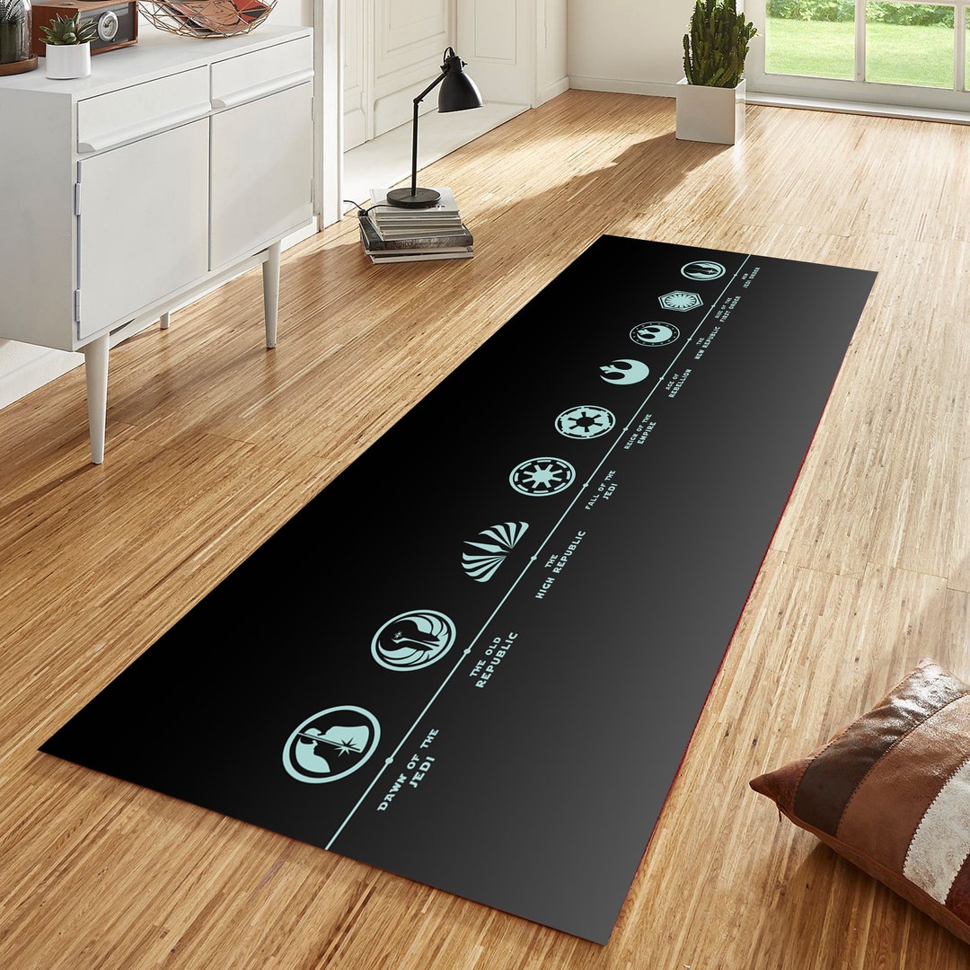 Star Wars Runner, Star Wars Timeline Runner, Star Wars Rug, Star Wars ...