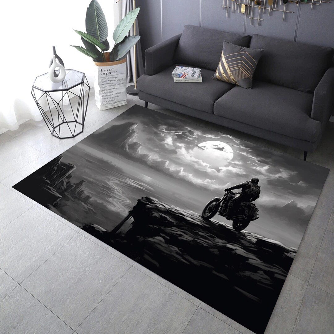 Biker Rug Gift for Biker Motocross Dirt Bike Rug Motocross - Etsy