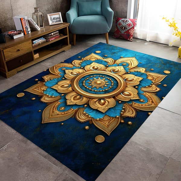 Mandala Rug - Etsy Australia