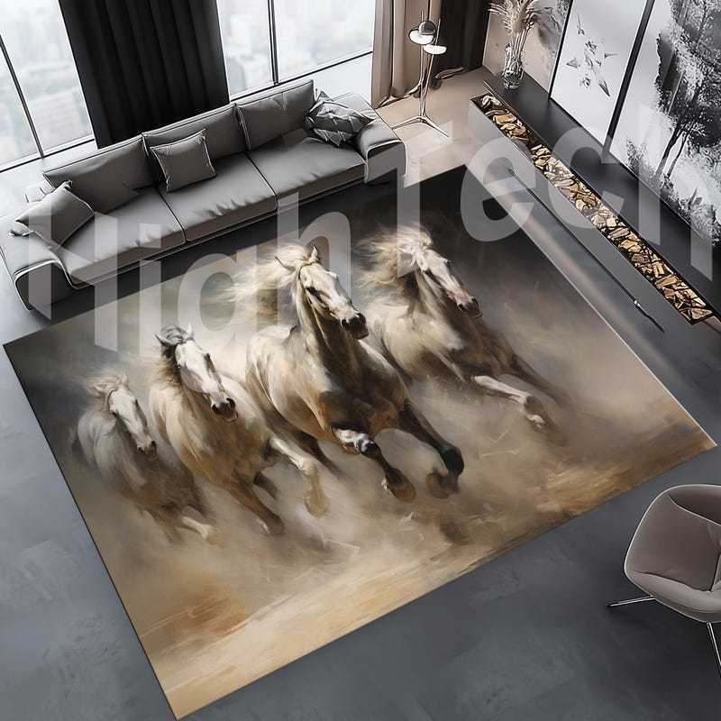 Western Area Rug - Etsy