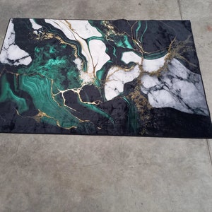 Red Marble Runner Rug, Red Marble Hallway Rug, Red and Gold Marble Rug ...