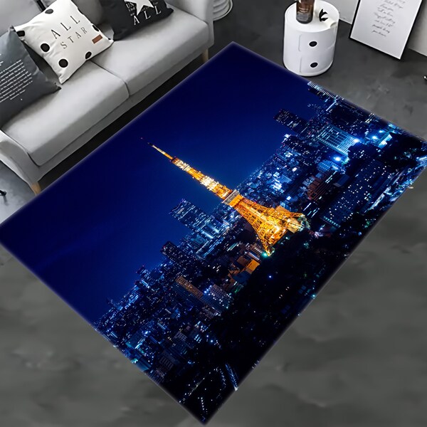 Tokyo Symbol Rug - Etsy
