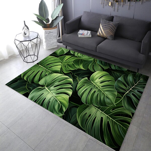 Leaf Rug - Etsy