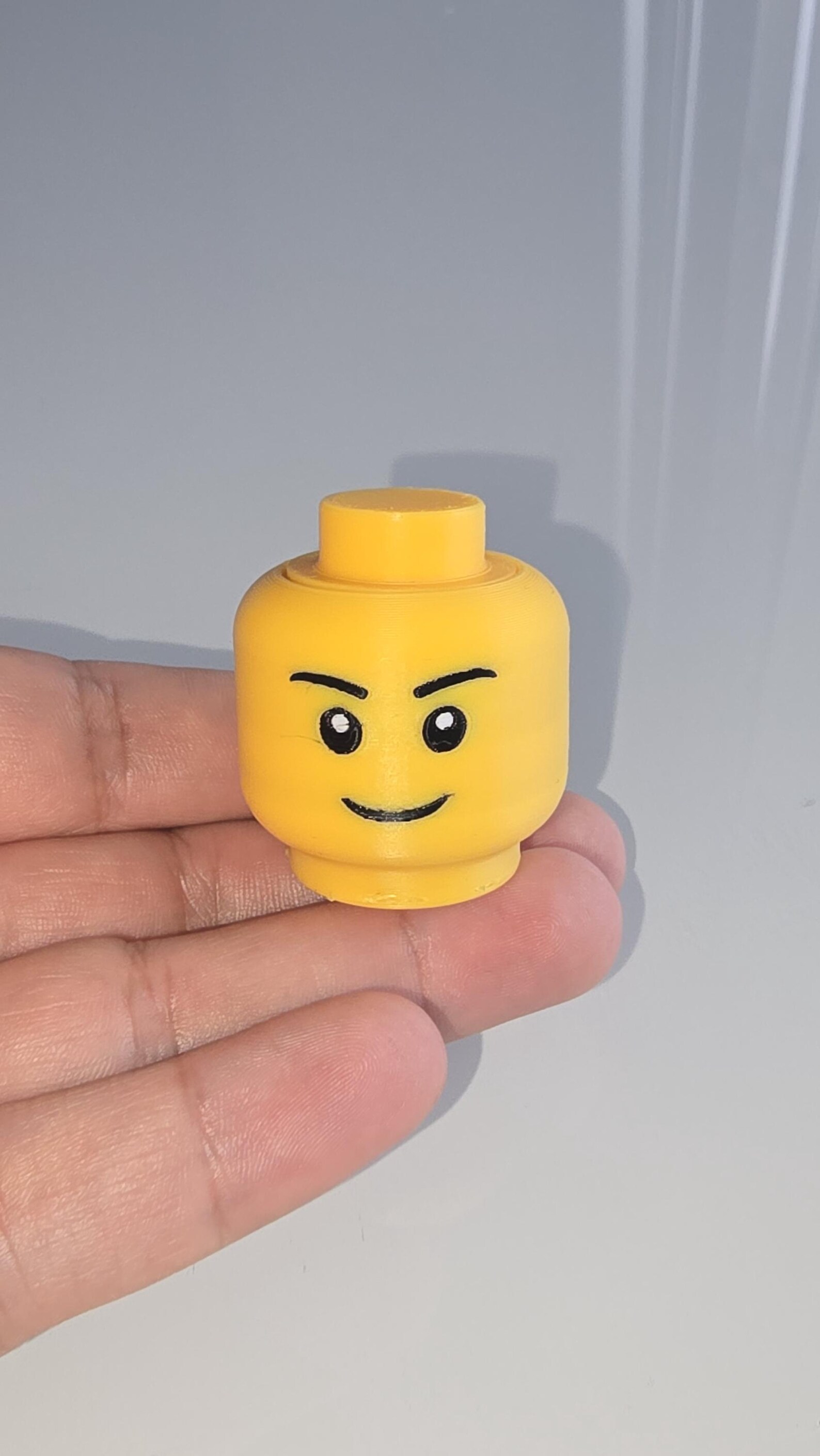 Mini Brick Head Fidget Clicker – 3D Printed Desk Toy - Etsy