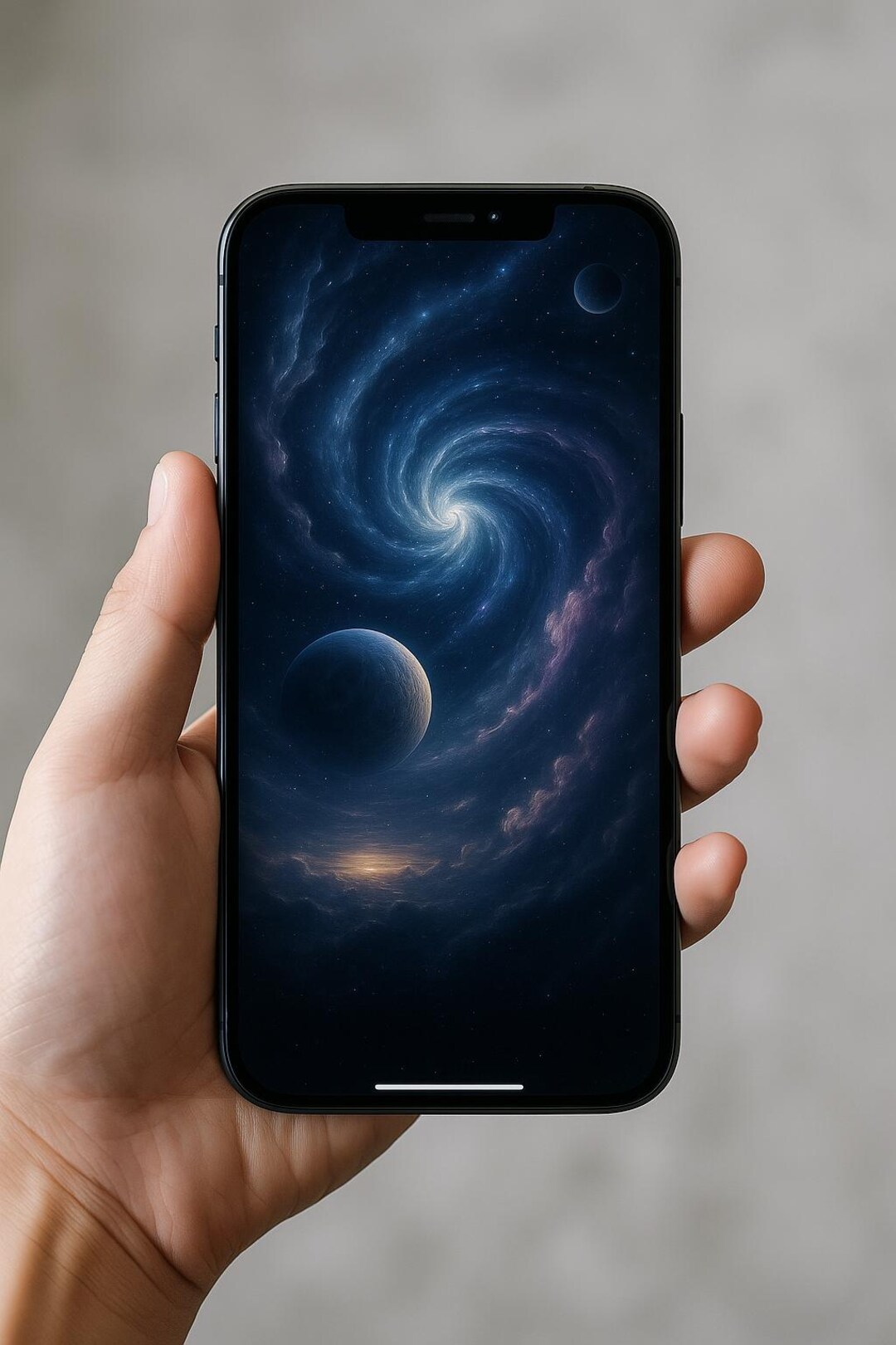 Galactic Path Wallpaper | Celestial Galaxy Digital Art | Spiritual ...