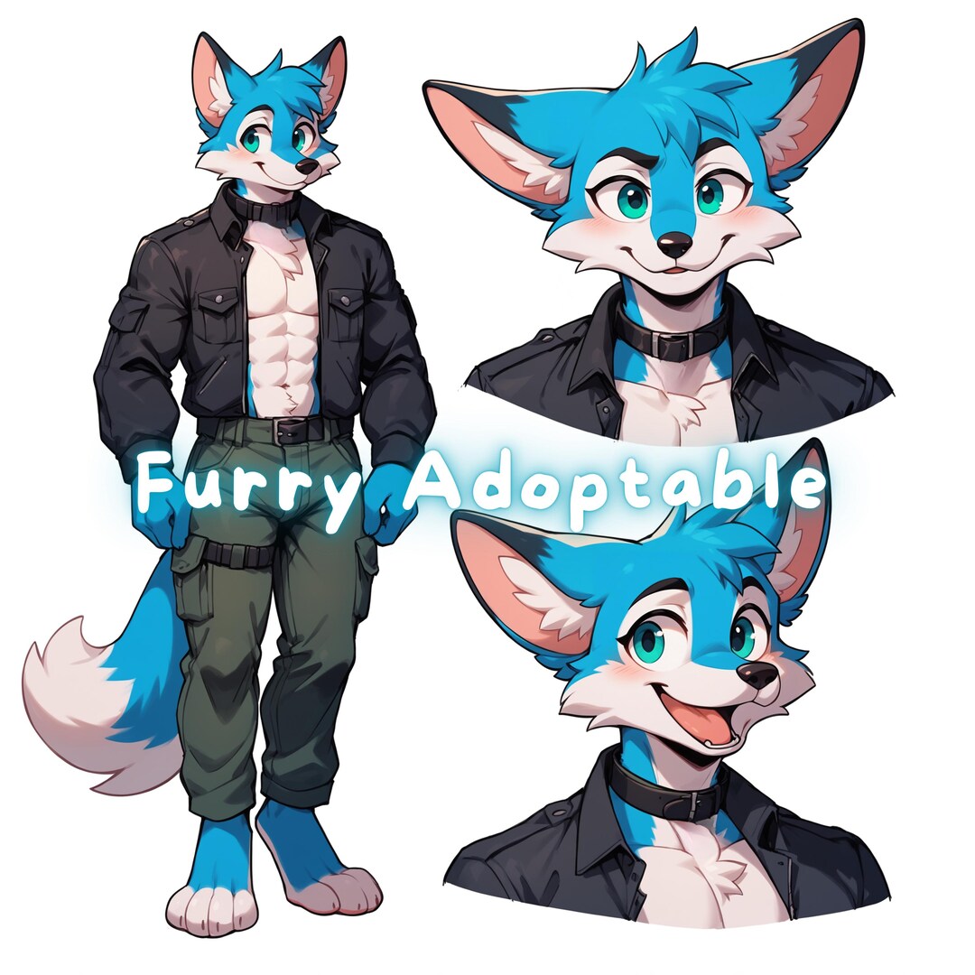 Fursona EXCLUSIVE Adoption UNIQUE Adoptable Fursona Full Ownership and ...