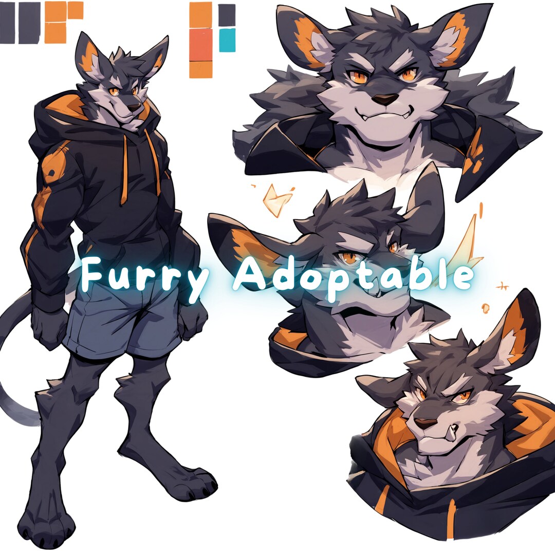 Fursona EXCLUSIVE Adoption UNIQUE Adoptable Fursona Full Ownership and Naming Oc 100% Original ...