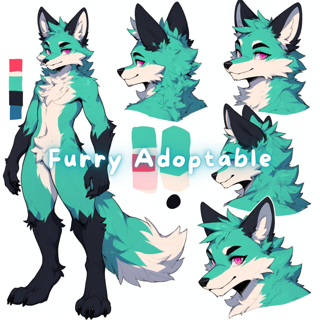 Fursona Adoption Talon X1 Unique Adoption 100% Original Adopt - Etsy