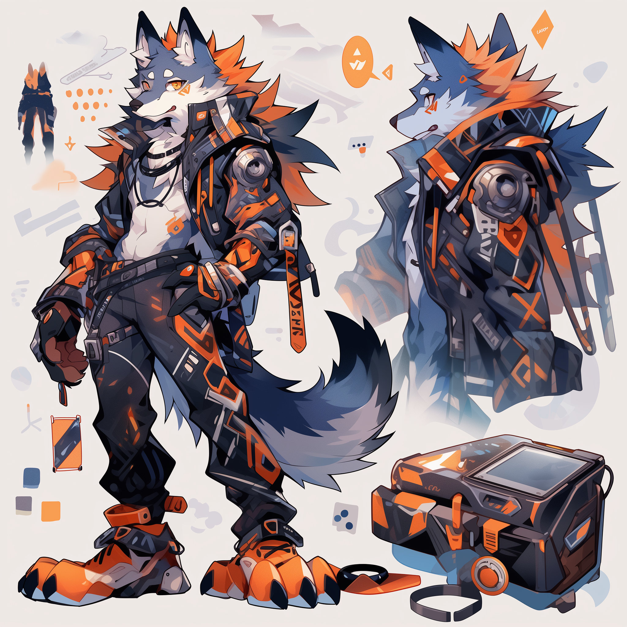 Caja Misteriosa Adopta un Furry / nivel bronce / Fursona Adopción ...