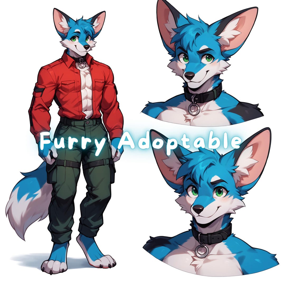 Fursona EXCLUSIVE Adoption UNIQUE Adoptable Fursona Full Ownership and ...