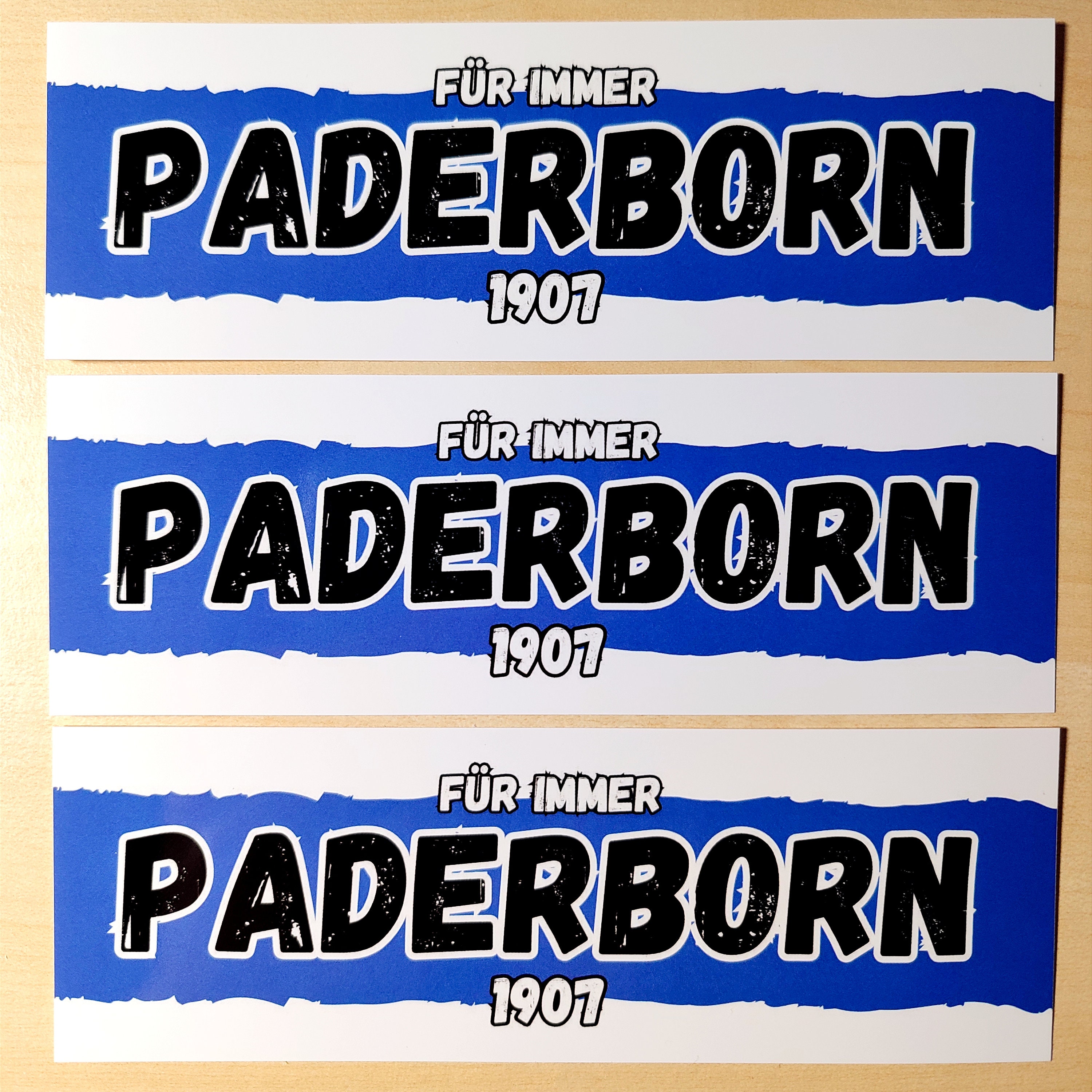 100x Paderborn Stickers/ Football Stickers 1907/ Ultras/ Fan Items/ 100 ...