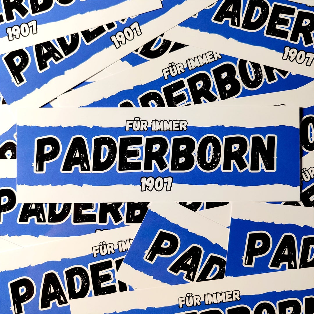 100x Paderborn Stickers/ Football Stickers 1907/ Ultras/ Fan Items/ 100 ...
