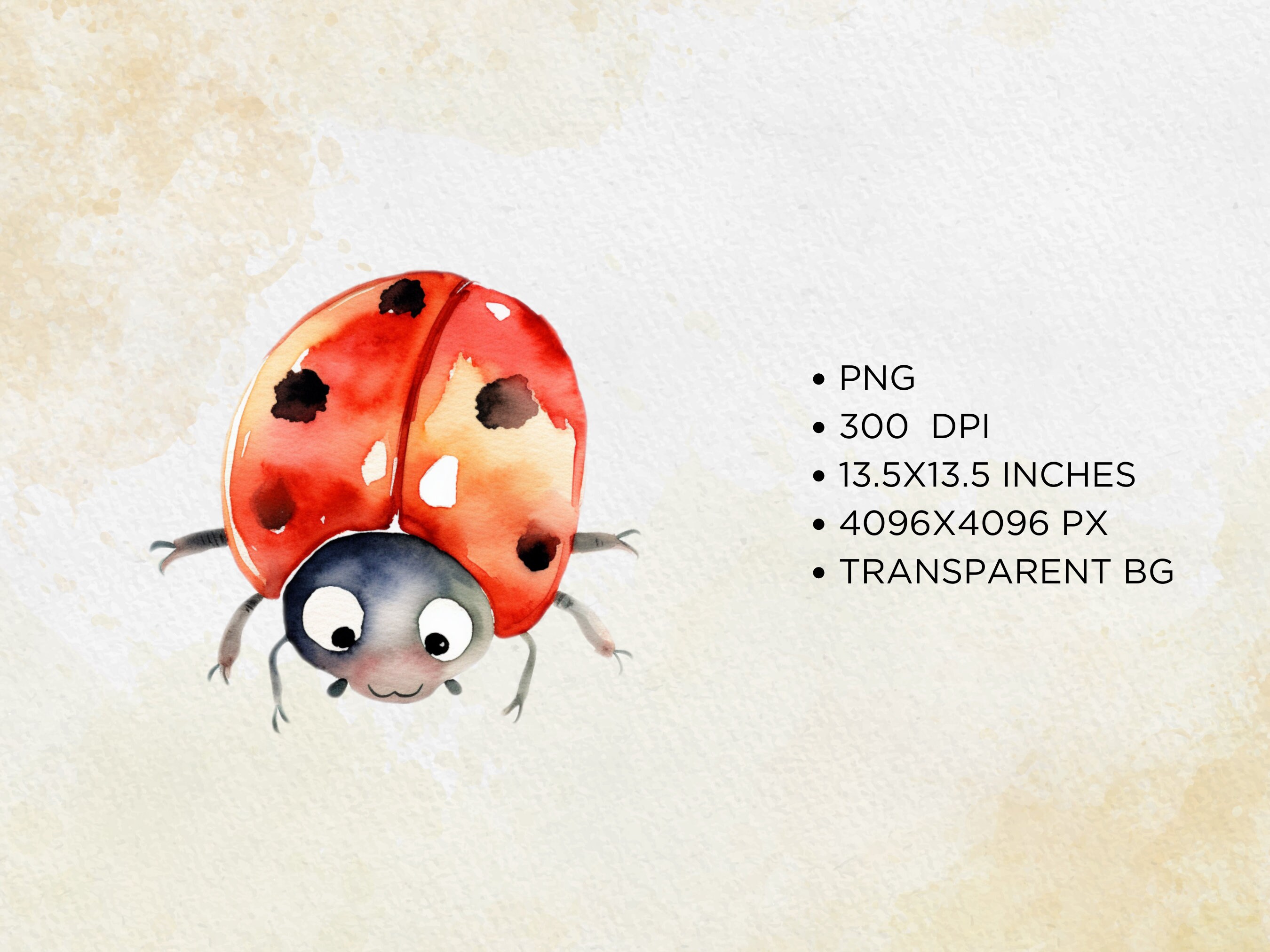 Watercolor Bugs Clipart, Watercolor Insects, Butterfly Clipart, Spring ...