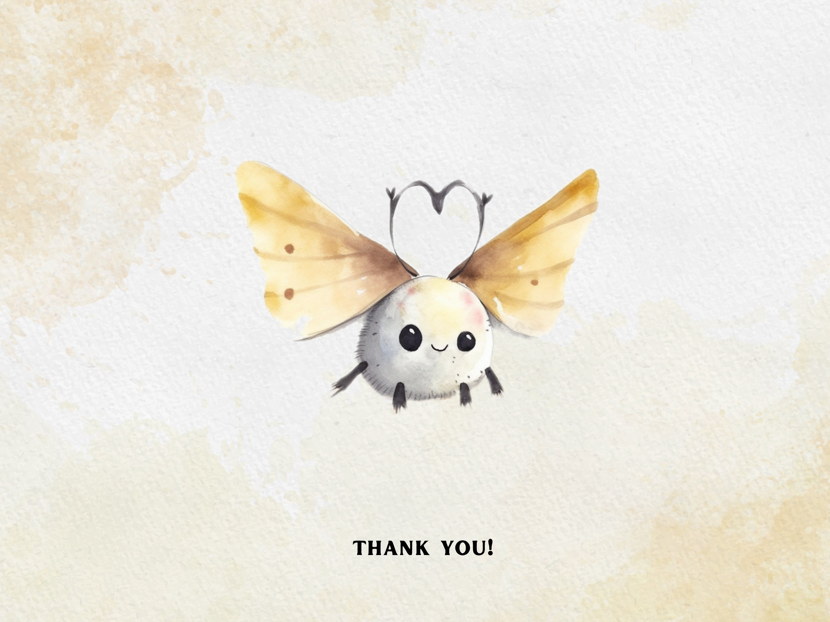 Watercolor Bugs Clipart, Watercolor Insects, Butterfly Clipart, Spring ...