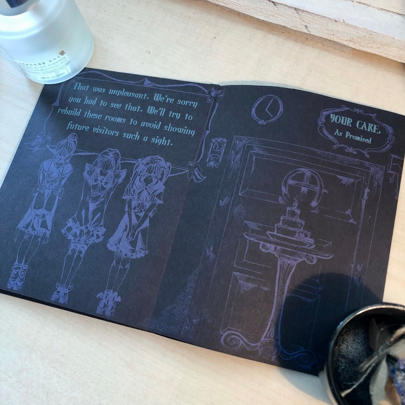 Free Cake Risograph Zine Mini Comic Home Made Zine Self Published Comic ...