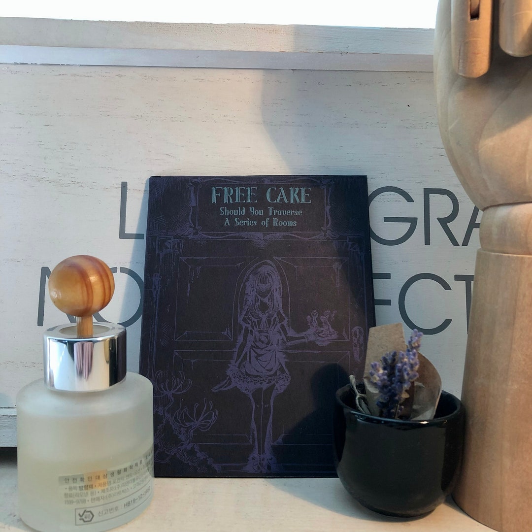 Free Cake Risograph Zine Mini Comic Home Made Zine Self Published Comic ...