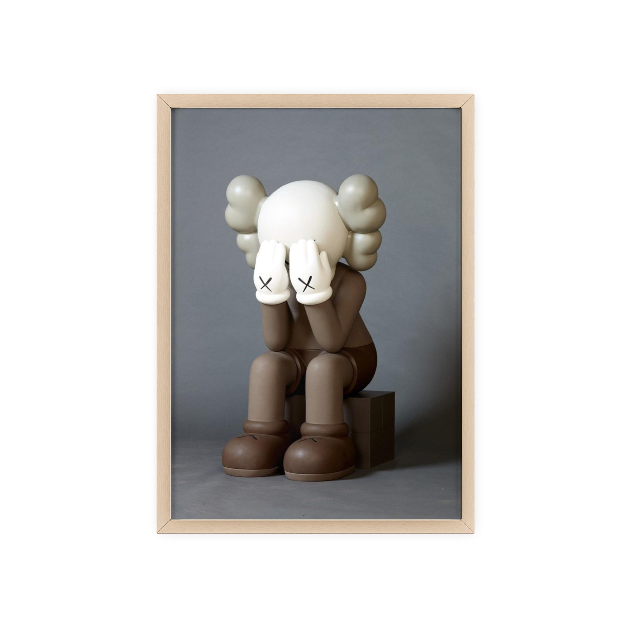 Kaws Crying Kaws Poster Kaws Painting Kaws Art Kaws - Etsy Ireland
