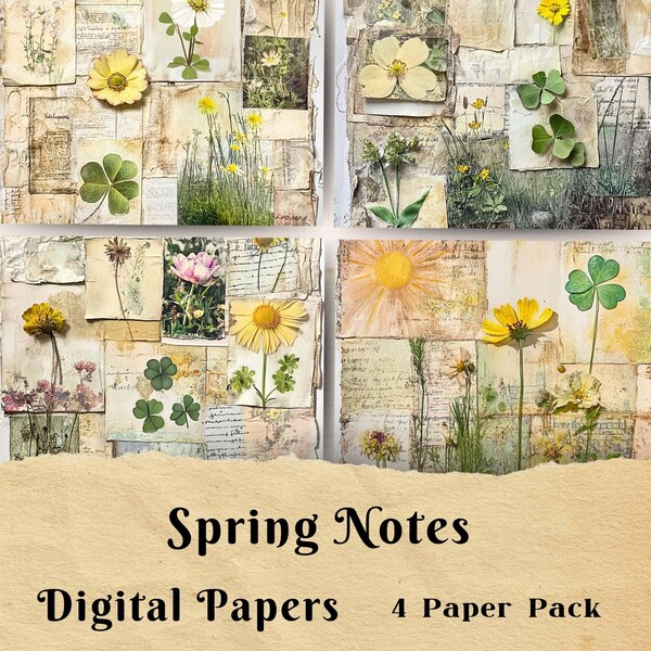March Collage Wallpaper - Etsy