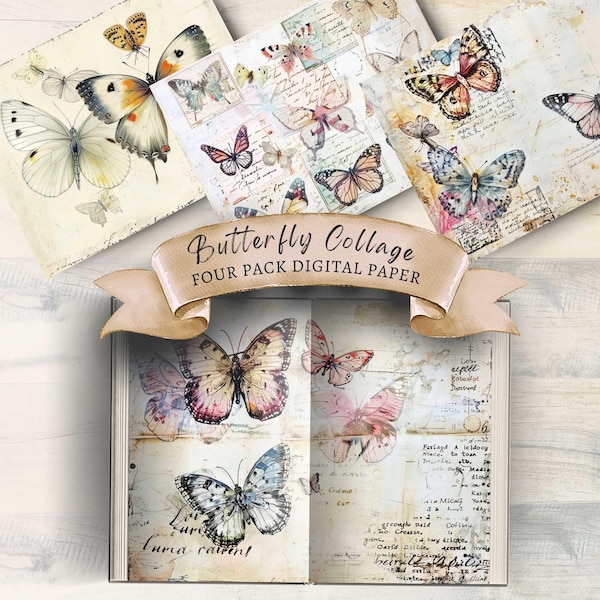 Butterfly Scrapbook - Etsy