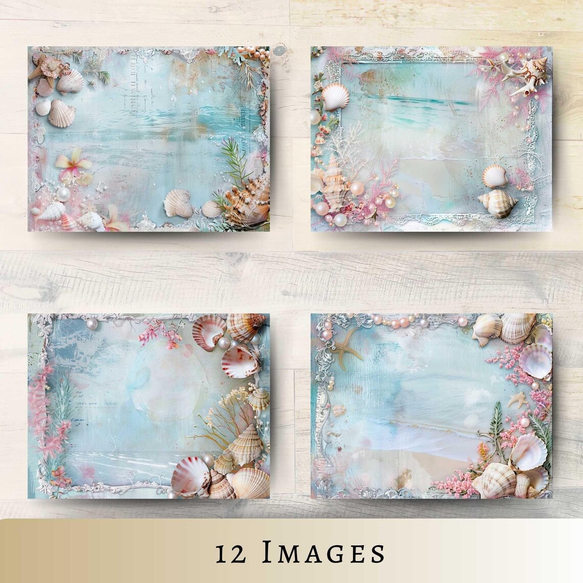 Beachcomber's Delight Junk Journal, Beach Journal Page, Beach Printable ...