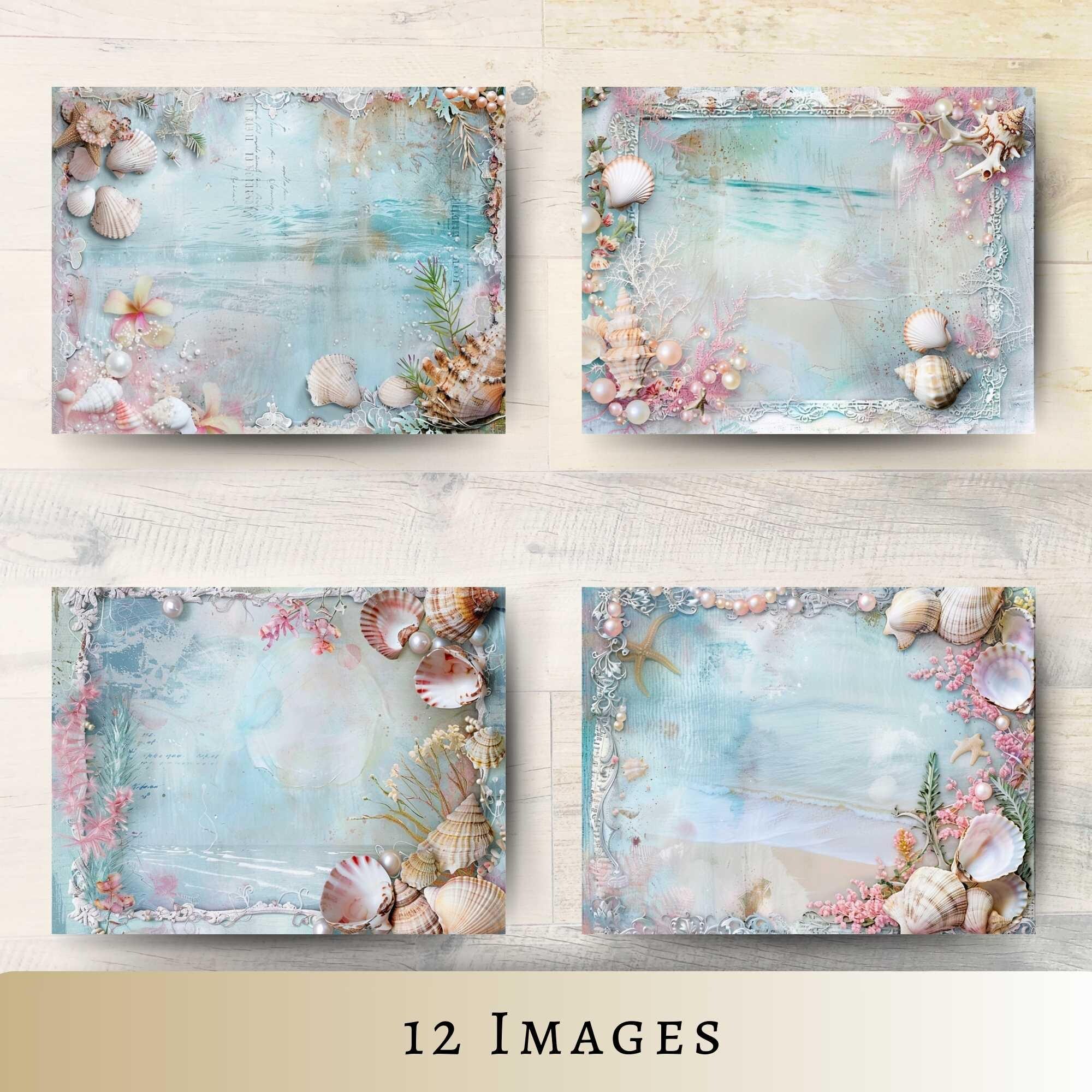 Beachcomber's Delight Junk Journal, Beach Journal Page, Beach Printable ...