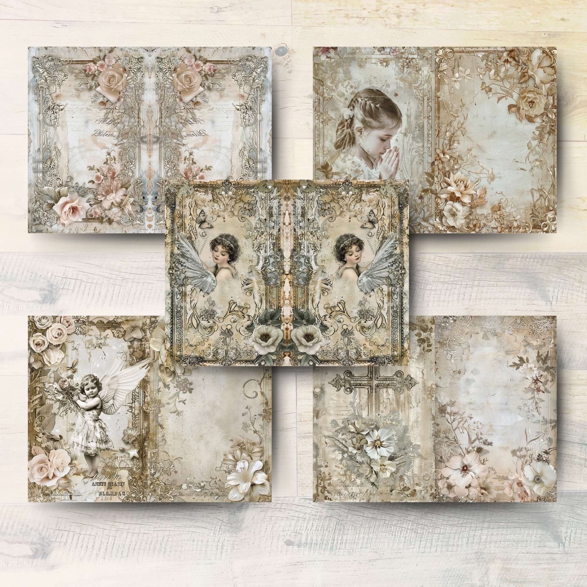 Silver Scripture, Junk Journal ,digital Download, Bible, Daily ...