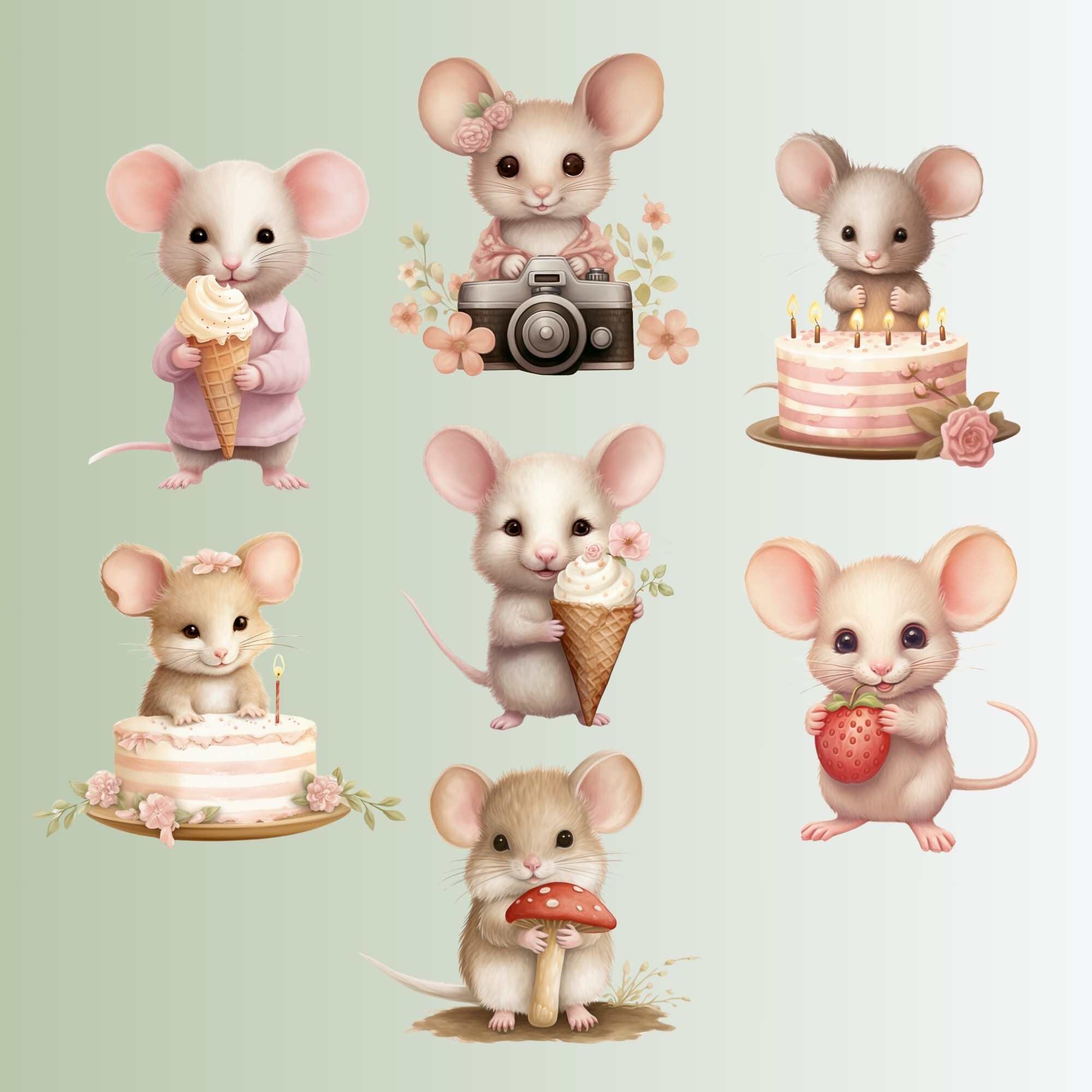 Cute Mouse Clipart Png, Mouse Clipart, Digital Download,mouse ...