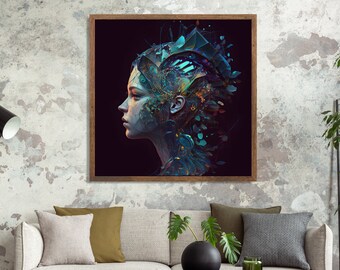 Inner Workings - Digital Art Print, AI Generated, Wall Art, AI Art ...