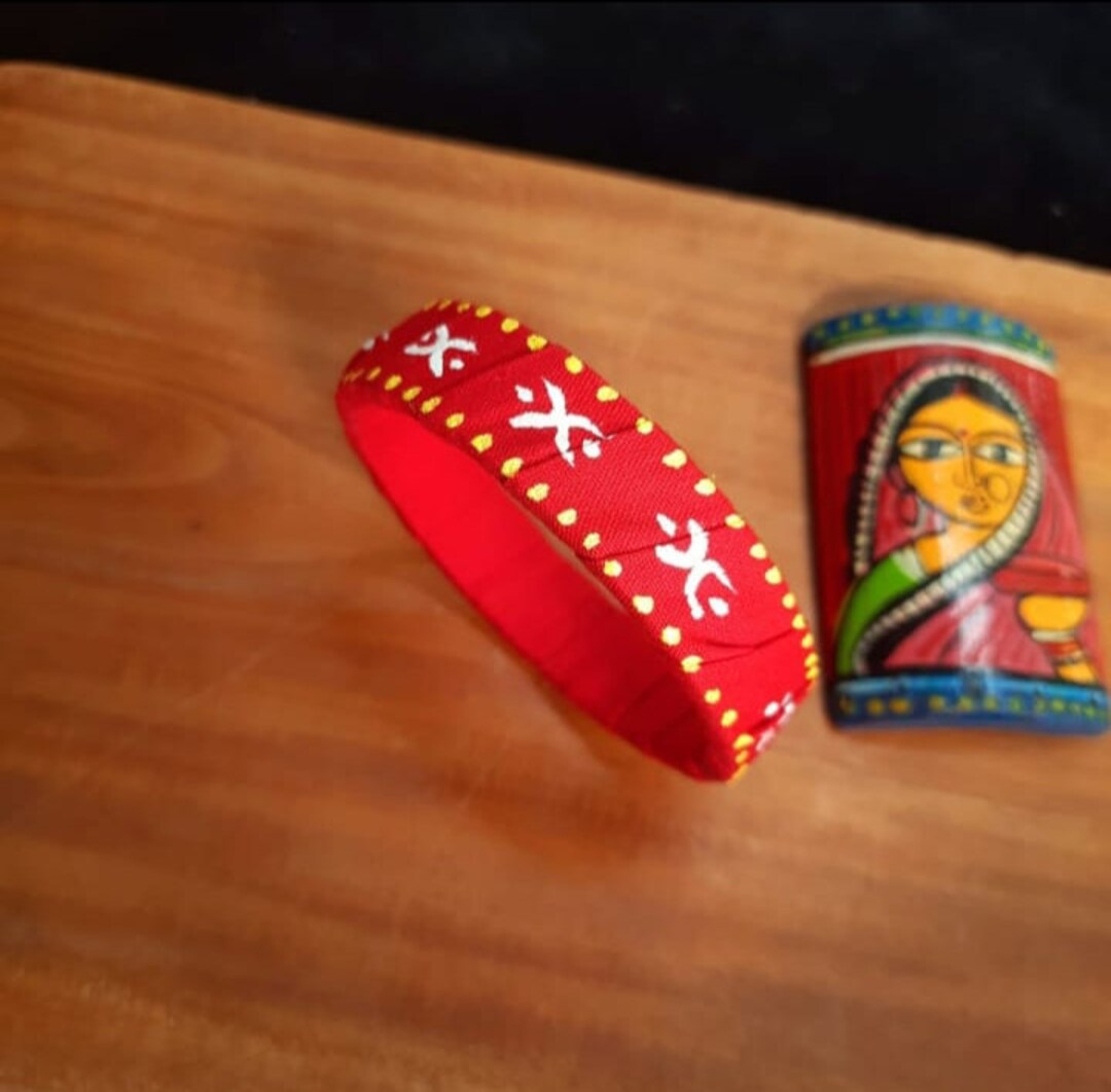 Handmade With Hand Paint Bangles ladies Jewellery - Etsy Canada