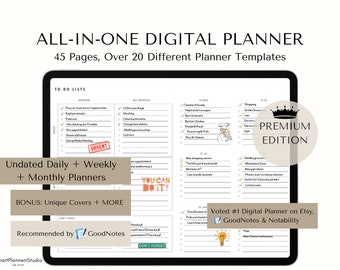 Instant Download, Digital Planner, Goodnotes Planner, iPad Planner ...