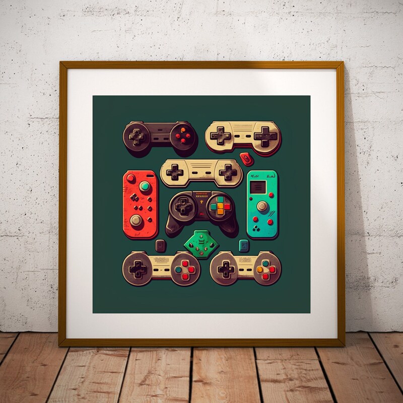 Video Game Wall Art - Etsy